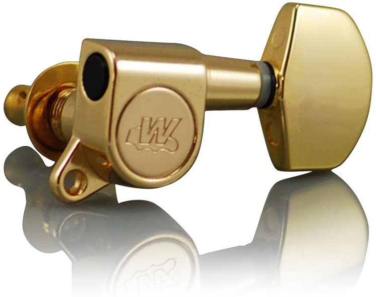 Wilkinson WJ01 EZ-LOK Gold (3-a-side) Tuners / Machine Heads for Epiph ...